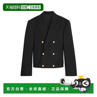 1h可退 香港直邮Celine 思琳 女士 COLUMNS 羊毛华达呢西装外套 R