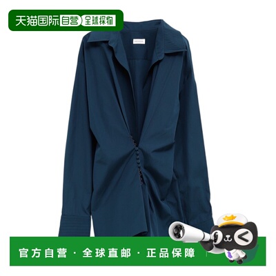 香港直邮DRIES VAN NOTEN 女士衬衫 CLICKYS2240PETROL508长袖