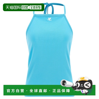 1h可退 香港直邮COURREGES 女士背心吊带 226JDE169JS02037027 SS