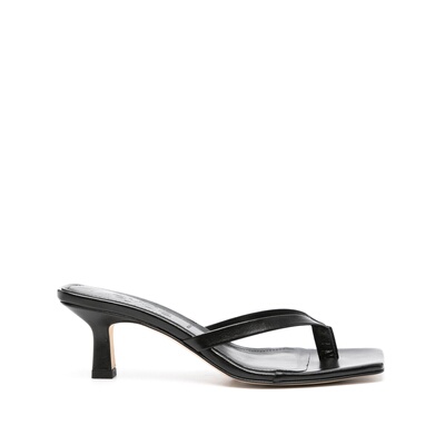 香港直邮aeyde 女士 WILMA 纳巴革黑色凉鞋 A11HSADRS55CI0221800