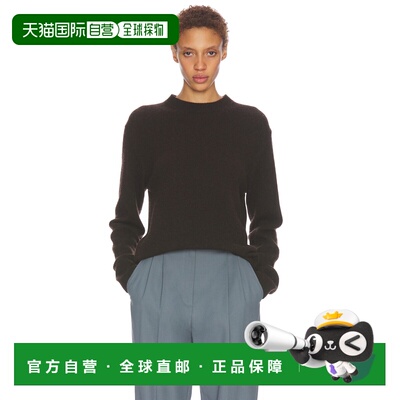 香港直邮The Row 女士 Noval 毛衣 10689Y120 brown棕色 舒适时尚