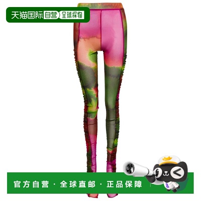 香港直邮Dries Van Noten 德赖斯 范诺顿 女士 褶皱印花连裤袜 00