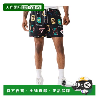 香港直邮TRUE RELIGION 男士短裤 1082099606 SS2026 花色 度假印