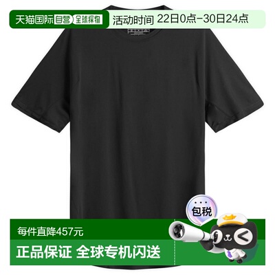 香港直邮Y-3 男士 Running T恤 KF6197 black黑色 舒适时尚