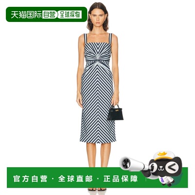 1h可退 美国直邮CAROLINA HERRERA 女士 修身吊带铅笔连衣裙 P261