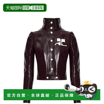 1h可退 香港直邮COURREGES 女士夹克 223CBL005VY00140BURNTRED A