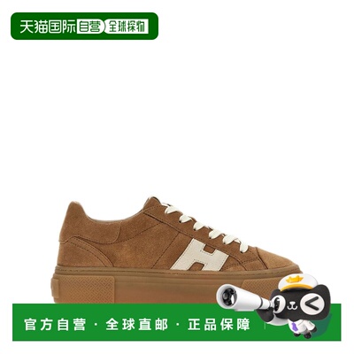 1h可退 香港直邮Hogan 女士 HOGAN CROSSWIND 绒面革运动鞋 HXW70