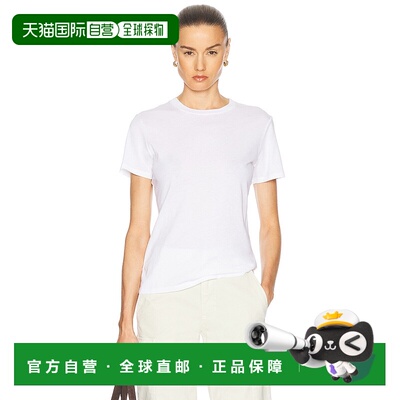 1h可退 香港直邮NILI LOTAN 女士 Mariela T恤 12528K51 white白