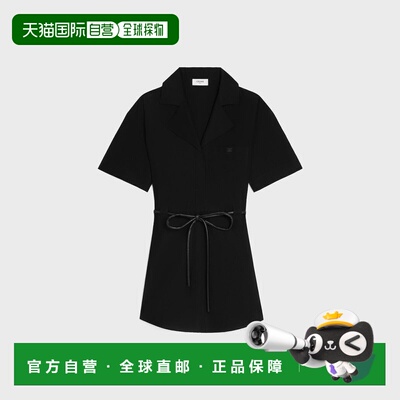 香港直邮CELINE 女士连衣裙 RR0LW072438NOBLACK SS2026 黑色