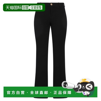 1h可退 香港直邮Balmain 巴尔曼 女士 休闲长裤 black黑色 舒适时