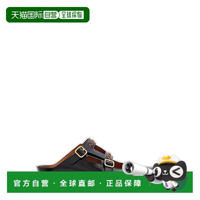 1h可退 香港直邮Marni 玛尼 女士 Bambi 3.0 双扣平底凉鞋 SBMS01