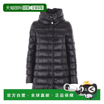 1h可退 香港直邮Herno 女士 长袖轻羽绒服 PI0505DIC12017Z鹅绒
