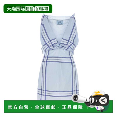 1h可退 香港直邮PRADA 女士连衣裙 P3M83RSOOO15FAF0012 AW2024