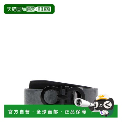 1h可退 香港直邮SALVATORE FERRAGAMO 男士腰带 67A161790409DARK