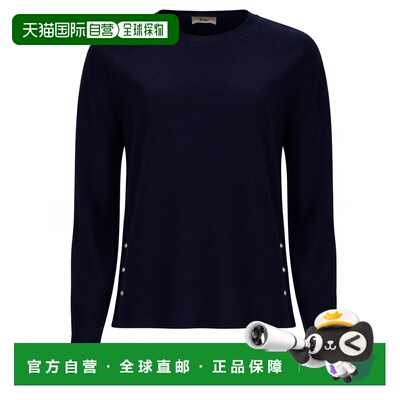 香港直邮HERNO 女士针织衫 JG000311D520569200 S【付后1h可退】