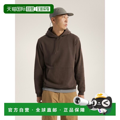 欧洲直邮Arc'teryx始祖鸟 EMBLEM 男装抓绒卫衣连帽衣