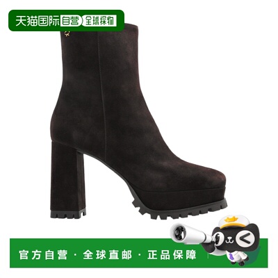香港直邮Gianvito Rossi Harlem 高跟踝靴 G7317870GOM短靴高跟靴