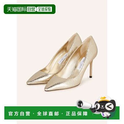 香港直邮JIMMY CHOO 女士高跟鞋 100166934519500 CO 金色 Pumps