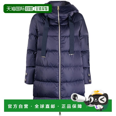1h可退 香港直邮Herno 女士 海军蓝外套 PI1304D12170Z9202