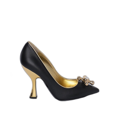 1h可退 欧洲直邮MOSCHINO 女士高跟鞋MA1037AC0FMF300B00B一脚蹬