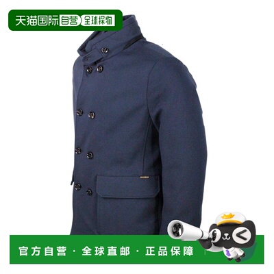欧洲直邮MOORER 男士夹克 BASTZ402 AW2026 深蓝 【付后1h可退】
