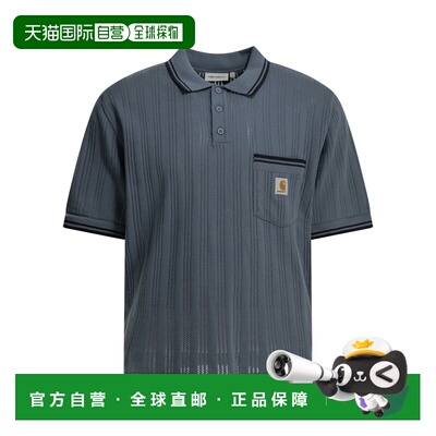 1h可退 香港直邮CARHARTT WIP 男士T恤 I0361683QHXX SS2026 蓝色