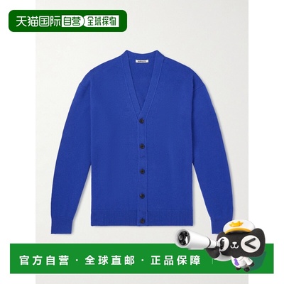 1h可退 香港直邮AURALEE 男士 羊绒针织开衫 A25AC01BC53338496