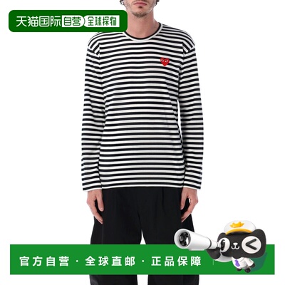 1h可退 欧洲直邮COMME DES GARÇONS PLAY 女士T恤 26AAXT1640511