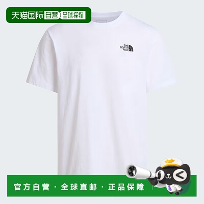 香港直邮THE NORTH FACE 男士户外T恤 NF0A8B6KFN41TNFWHITE