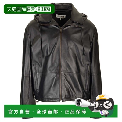 1h可退 香港直邮LOEWE 男士夹克 H526Y34L181100 SS2026 黑色 连