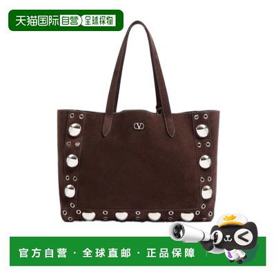1h可退 香港直邮VALENTINO 女士手提包 WB0R79JET0TO CO 深棕色