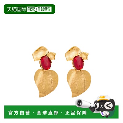 香港直邮Saint Laurent 花瓣耳环耳饰配饰 830826Y1591