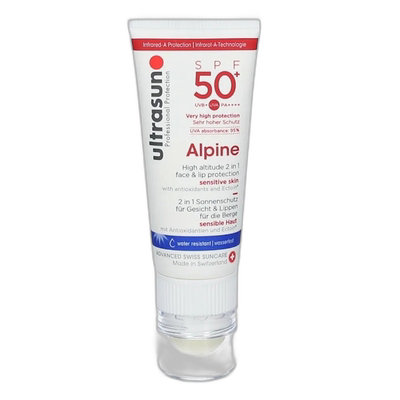 欧洲直邮ULTRASUN优佳防晒SPF50脸部唇部二合一防晒霜20ml正品