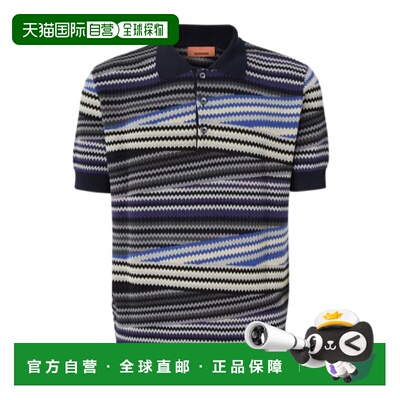 香港直邮Missoni 短袖POLO衫 US25W20BBK01CT翻领