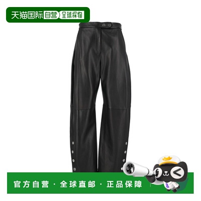 欧洲直邮SPORTMAX 女士休闲裤 26224360116002NER【付后1h可退】