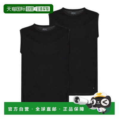 香港直邮DIESEL 男士背心 A242540ALCTE1350 AW2026 黑色 无袖T恤