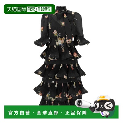 欧洲直邮ZIMMERMANN 女士连衣裙 5509DF26RBLBPR 【付后1h可退】
