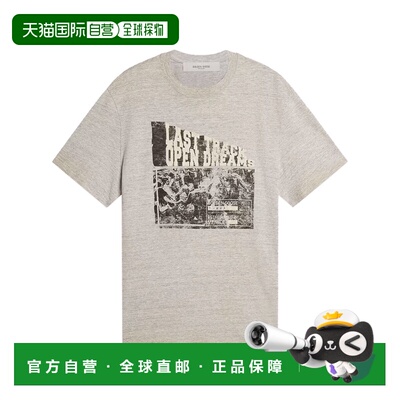1h可退 香港直邮GOLDEN GOOSE DELUXE BRAND 男士T恤 GMP01220P00