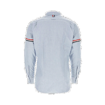 香港直邮Thom Browne 长袖衬衫正品流行MWL150EF0313条纹休闲宽松