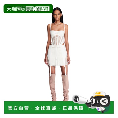 香港直邮Dion Lee 女士半身裙 A1445P23IVORY AW2023 花色 拉链直