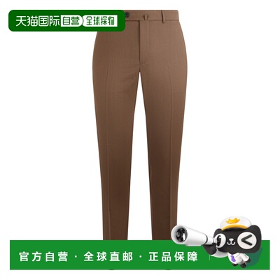 SLOWEAR 男士休闲裤 1TS04240400600 AW2026 棕色 Slim fit trous