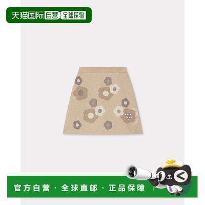 欧洲直邮KENZO (2025) 'Hana Dots' 羊毛棉混纺刺绣迷你裙