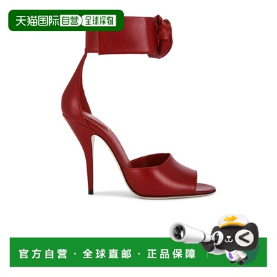 1h可退 香港直邮valentino 华伦天奴 女士 Drip 105 玫瑰凉鞋 8W2