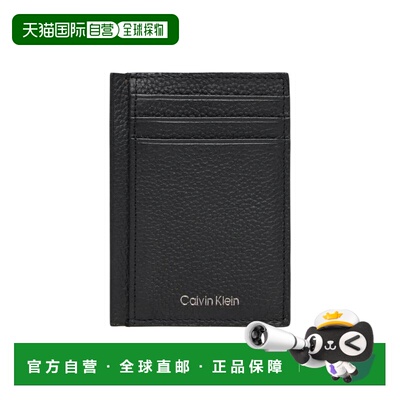 1h可退 香港直邮CALVIN KLEIN 男士卡包 LV04D1061GUB1 SS2026 黑