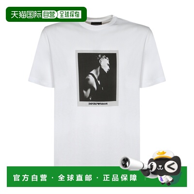 香港直邮EMPORIO ARMANI 男士T恤 EM006931AF23082F0302阿玛尼