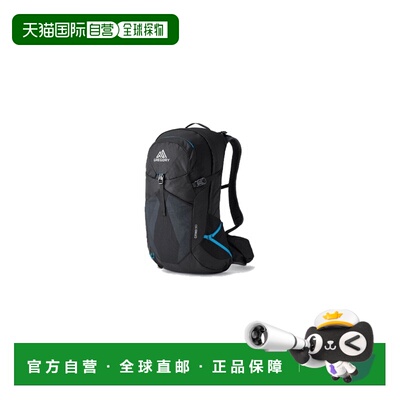 自营欧洲直邮GREGORY CITRO男士黑色尼龙登山背包登山包双肩包