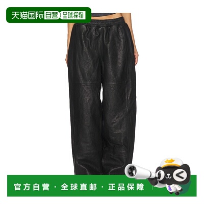 香港直邮Alexander Wang 亚历山大 王 女士 中腰拼布运动裤 UWC42