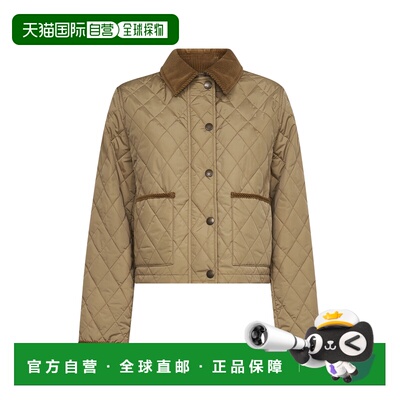 香港直邮BURBERRY 女士夹克 8107466C1544 AW2026 浅棕色 Cropped