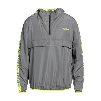 香港直邮versace 范思哲 男士 夹克 grey灰色 舒适时尚