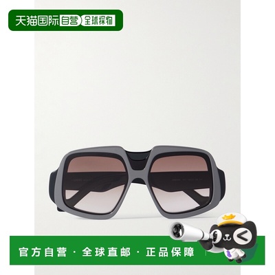 1h可退 香港直邮LOEWE 罗意威 男士 Anagram 方形框醋纤太阳眼镜